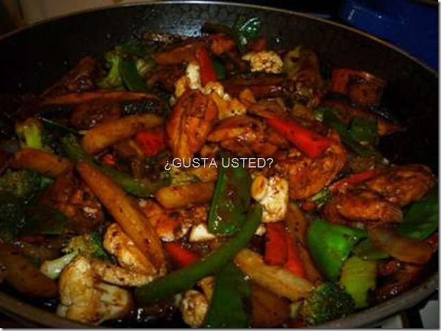 POLLO CON VERDURAS ESTILO CANTONÉS Receta | LA COCINA DE NORA (cocina ...